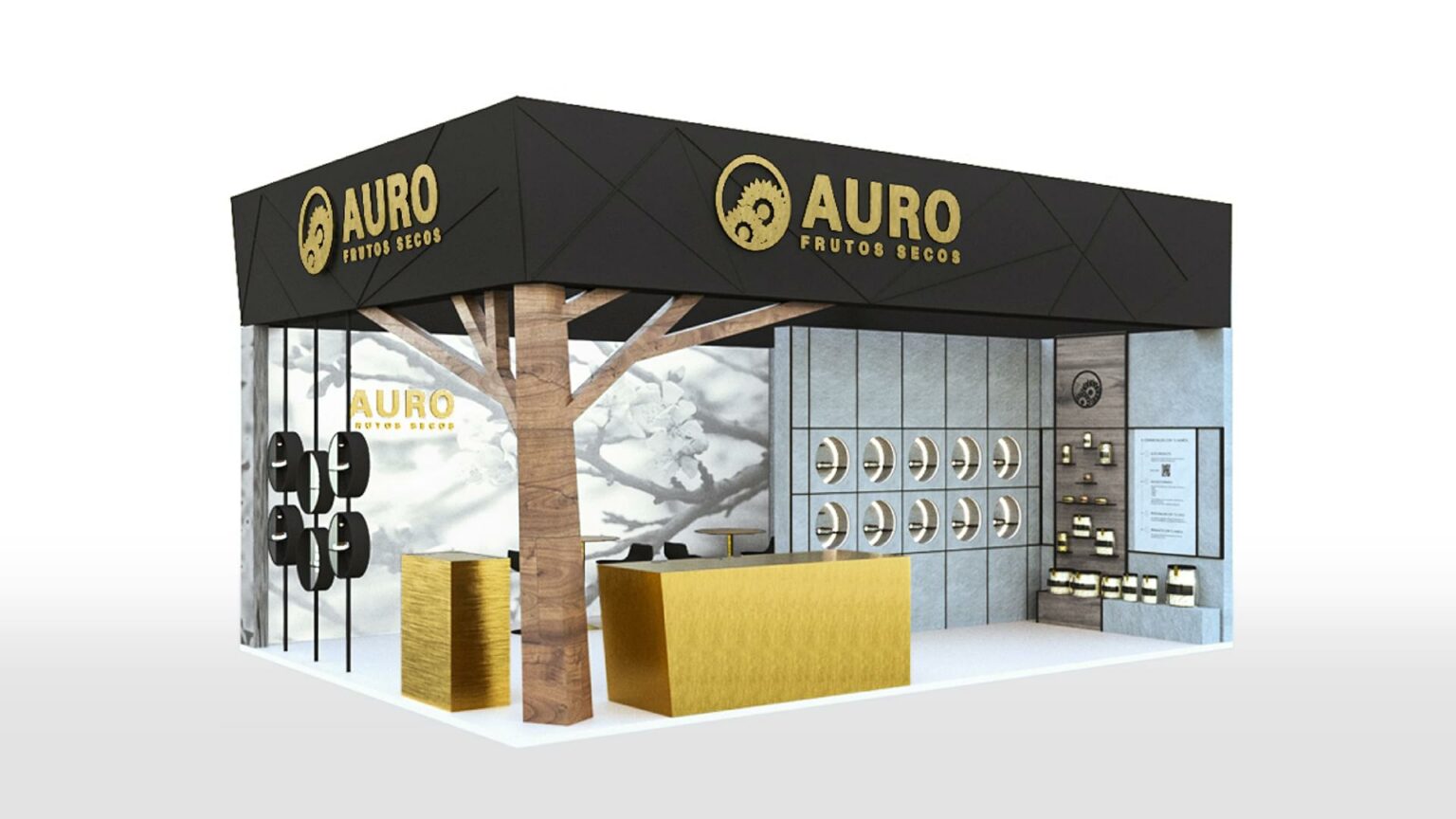 Diseño de stand para la Feria Alimentaria de Barcelona 2022